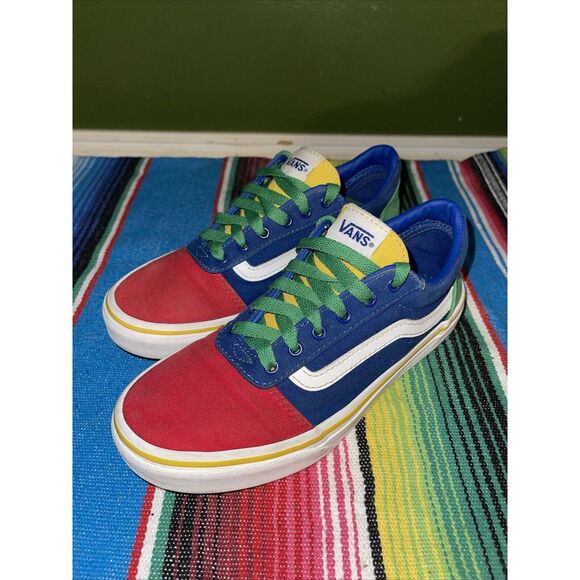 Vans | Shoes | Vans Shoes Youth 3 Colorful Fun School Playground ...